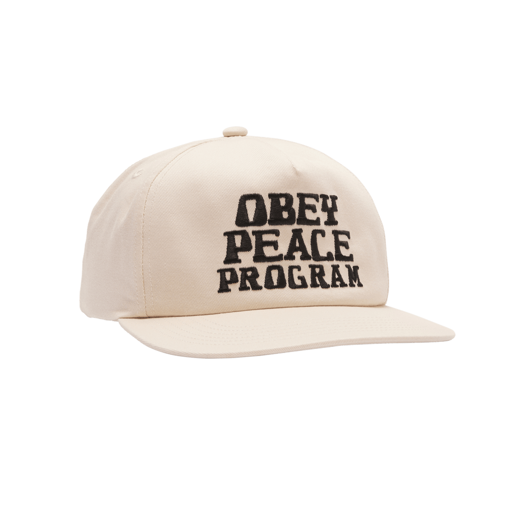 Obey | cappelli Peace Program 5 Panel Snapback