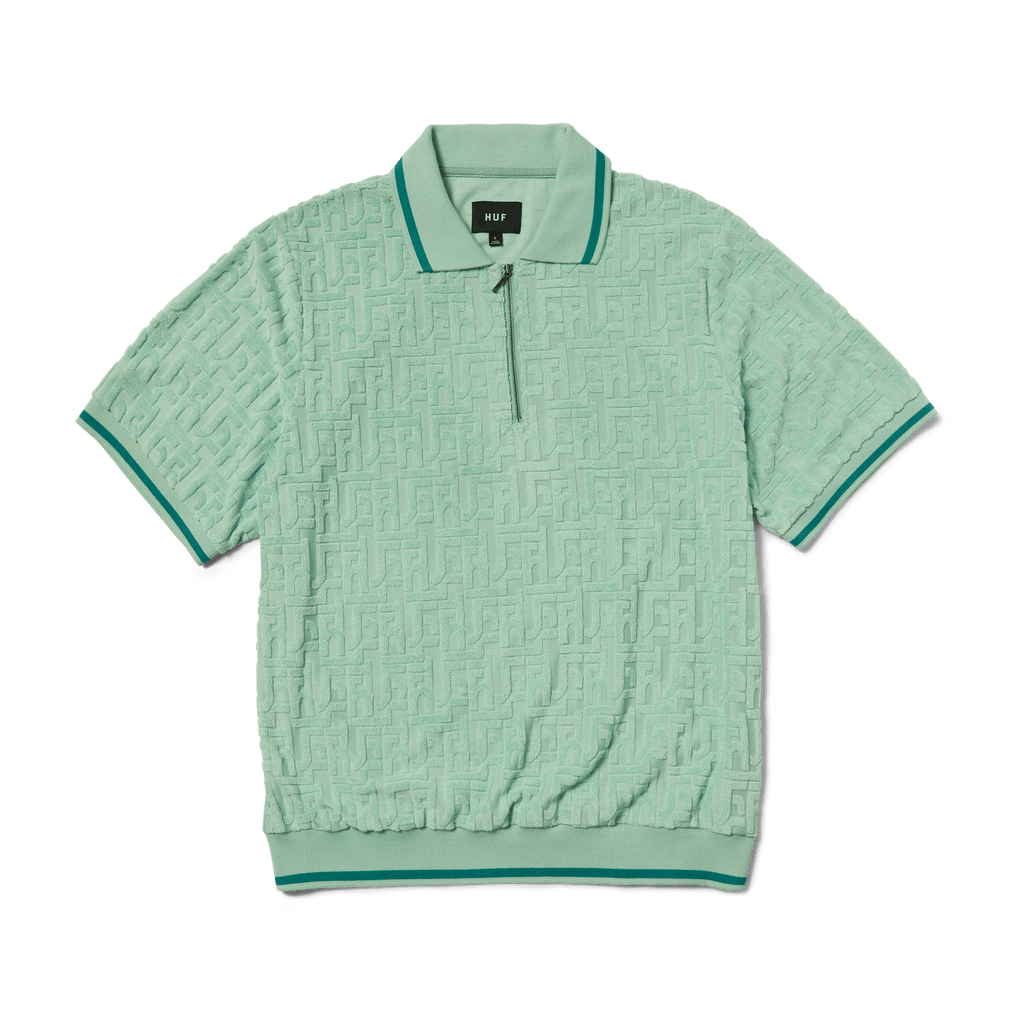 Huf | t-shirt Tether Jacquard S S Terry Top