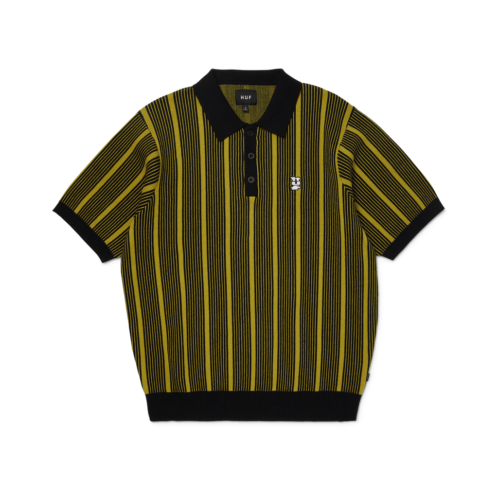 Huf | t-shirt Trace Stripe S S Knit Top